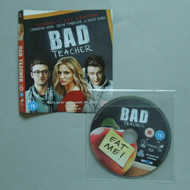 BAD TEACHER - BLU-RAY DISC ONLY * Cameron Diaz *** EUR 4,93 - PicClick IT