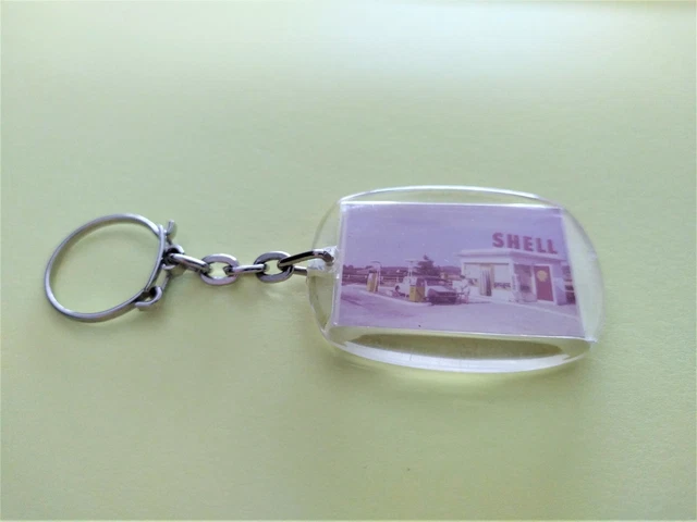 ANCIEN PORTE CLÉS Shell Station Essence Citroën Ds Id (Verdier Marcel ...