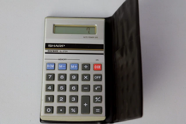 VINTAGE SHARP ELSI MATE EL-372H "The Original Cookie Co. Promo ...