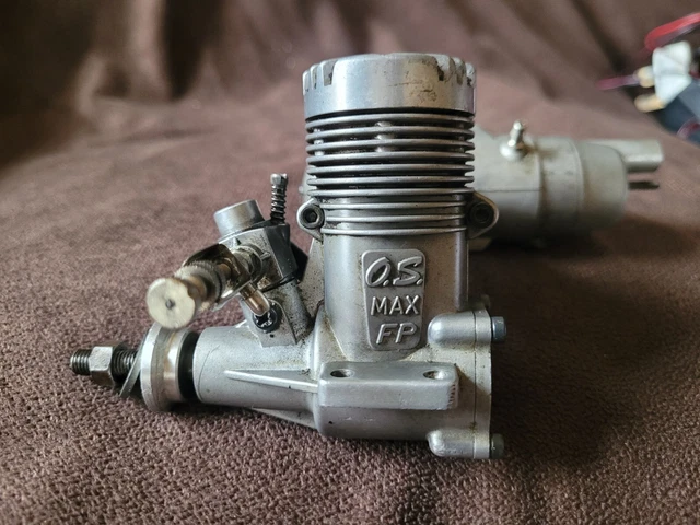 VINTAGE OS MAX FP 40 RC Nitro Aeroplane Engine, Plane Engine, Aircraft Glow Lt5 £50.00 - PicClick UK