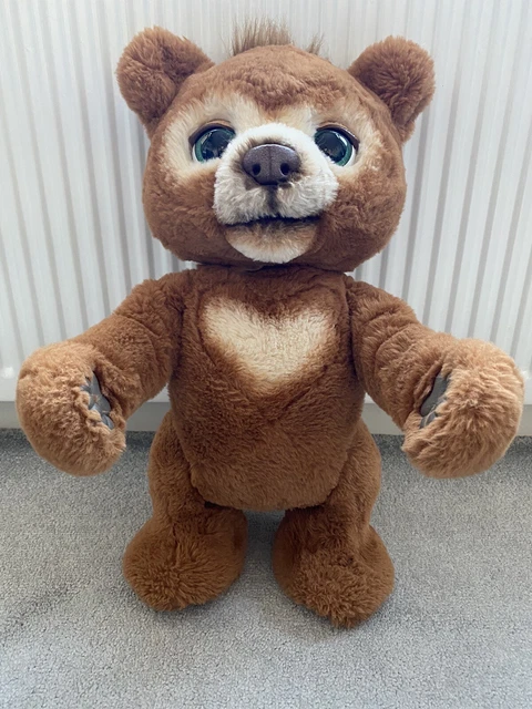HASBRO FUR REAL Cubby The Curious Bear Interactive Talking Bear ...