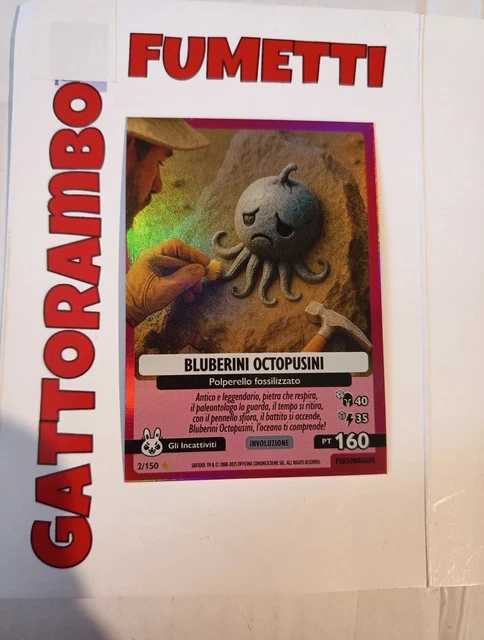 BLUBERINI OCTOPUSINI 2/150 -Holo -Italian Brainrot Cosmic Hallucination ...