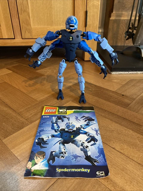 LEGO BEN 10 Alien Force Spidermonkey 8409. Complete With Instructions ...
