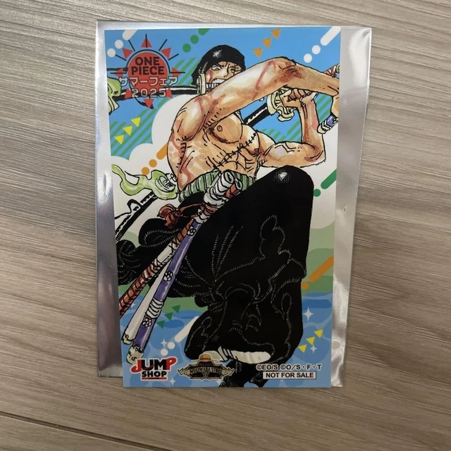 ONE PIECE ZORO Summer Festival 2025 Sticker Set - Jump Shop Limited ...