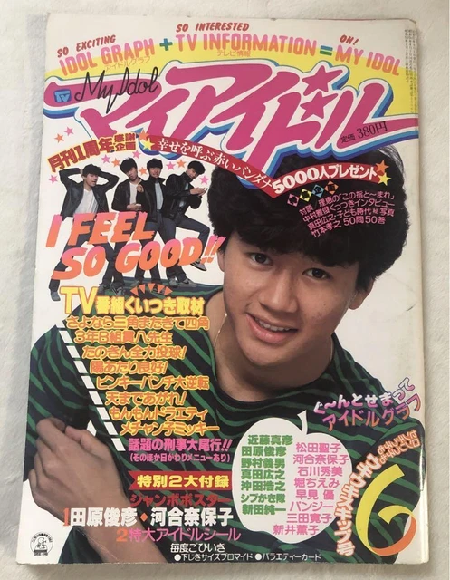 MY IDOL JUNE Issue 1982 Volume 2 No. 6 Junichi Nitta Chiemi Hori Hidemi ...