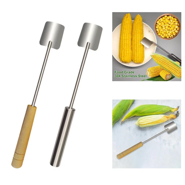 CORN PEELER CORN Planer Stainless Steel Corn Peeling Cutter Save Labor ...