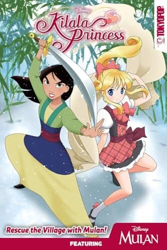 DISNEY MANGA: KILALA Princess -- Mulan Graphic Novel Mallory Reaves New ...