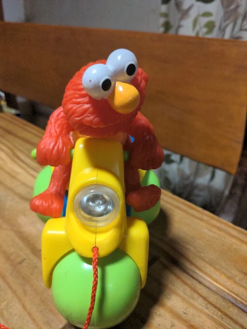 TRICICLO TRIKE SESAME Street Elmo Pull Along Trike TYCO EUR 23,40 ...