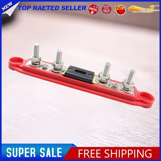 4 STUD POWER Terminal Block 48V M6/M8 Busbar Terminal Block RV Parts ...