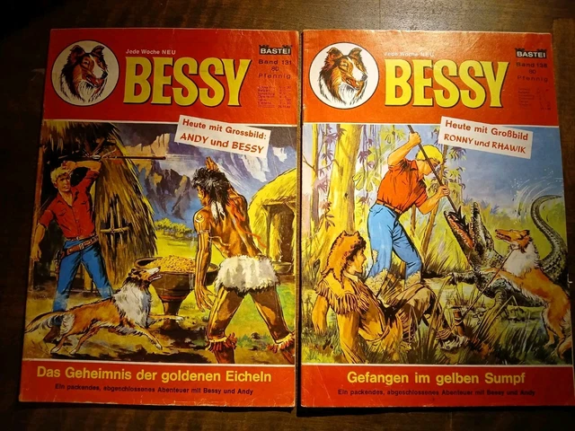 BESSY HEFTE NR. 131 und 138 mit Poster EUR 30,00 - PicClick DE