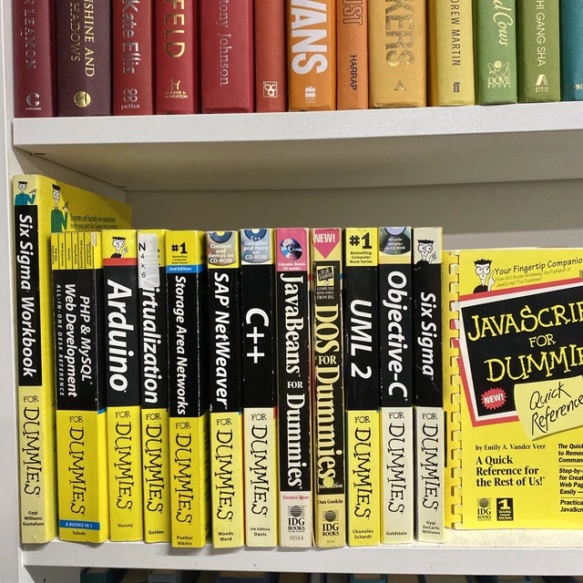 DUMMIES BOOKS BUNDLE Huge Collection Collector Yellow Book V6 £44.99 ...