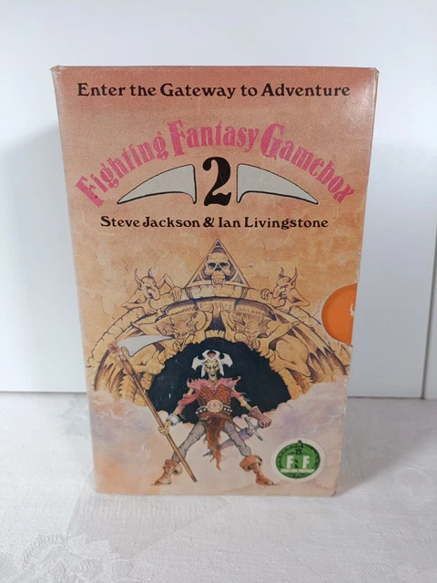 FIGHTING FANTASY GAMEBOX 2 Boxset Steve Jackson Ian Livingstone Puffin ...