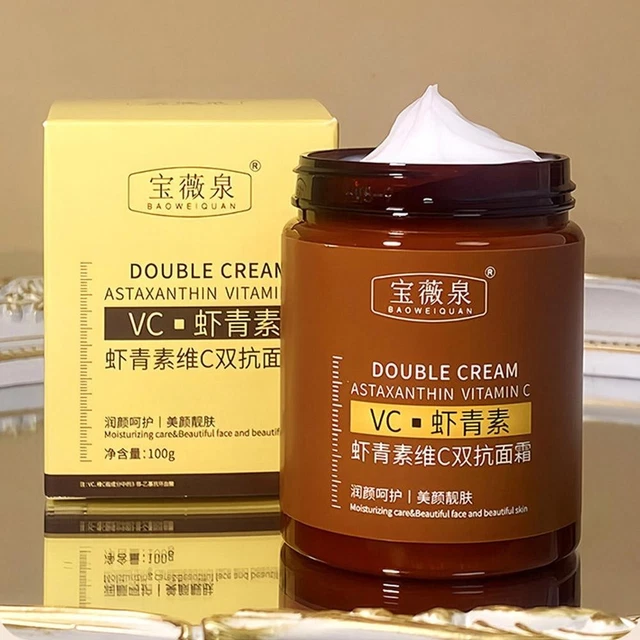 ASTAXANTHIN ANTI-WRINKLE CREAM 100g Brightens Skin and Lot EW, N Tone ...