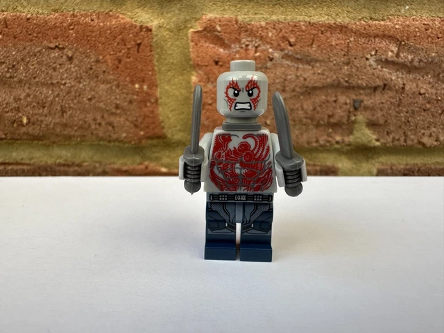 LEGO MARVEL SUPER Heroes Drax Blue Legs + Jetpack sh0387 76081 genuine ...