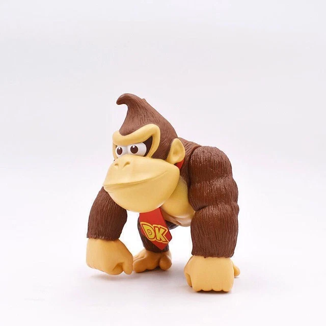 NEW SUPER MARIO Bros. Donkey Kong Action Figure Plastic Doll Toy 6" £9. ...