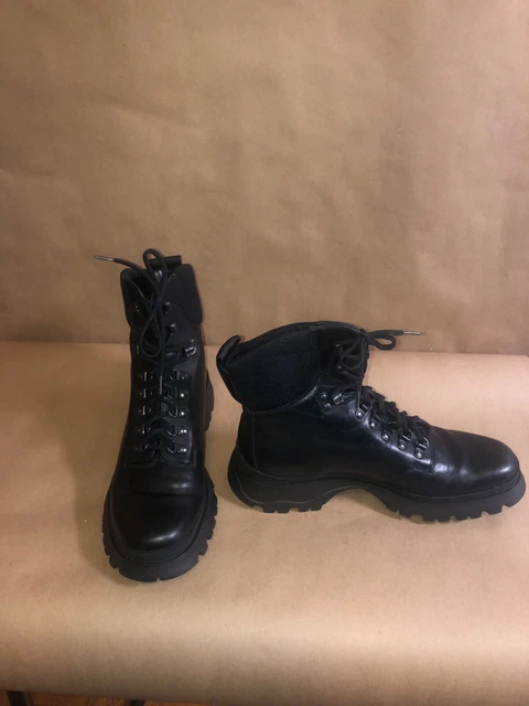 PRADA SPORT VINTAGE Classic Ski/Combat Lug Sole Ankle Boots It 41 £438. ...