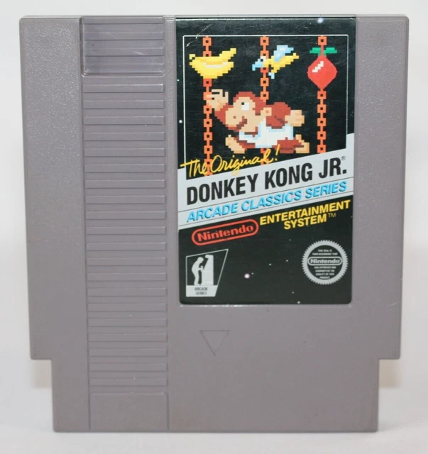 CHARIOT NINTENDO DONKEY Kong Jr. NES authentique ! Très bon état ! 5 vis ! JOLI ! EUR 1,17 ...