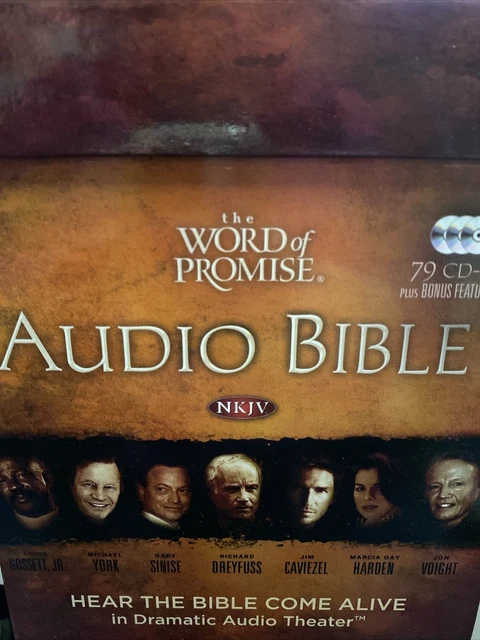 THE WORD OF Promise NKJV Audio Bible 79 CD Set Old + New Testament ...