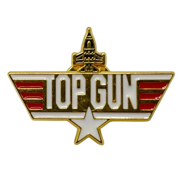 TOP GUN MAVERICK Pin Anstecker Badge Fighter Weapons School Navy ...