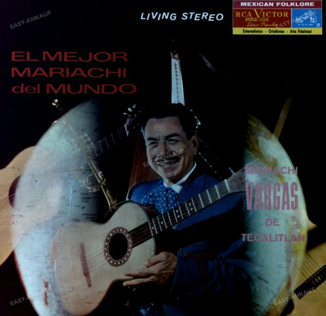 MARIACHI VARGAS DE Tecalitlán - El Mejor Mariachi Del Mundo LP (VG+/VG+) ' $28.59 - PicClick AU
