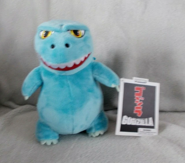 WARNER BROS NECA / Kidrobot Phunny Godzilla 8" Blue Soft Plush Toy ...
