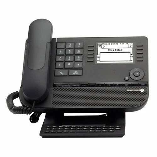 ALCATEL LUCENT 8038 IP Touch Deskphone + Qwerty Deskphone keyboard - UK ...