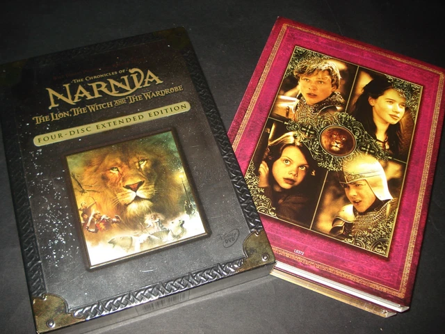 DISNEYS CHRONICLES OF NARNIA DVD, BLU-RAY & BOOK SET - Lion Witch ...