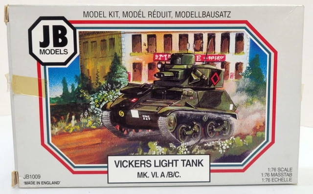 JB MODELS VICKERS Light Tank MK.VI A/B/C 1/76 MIB £11.11 - PicClick UK