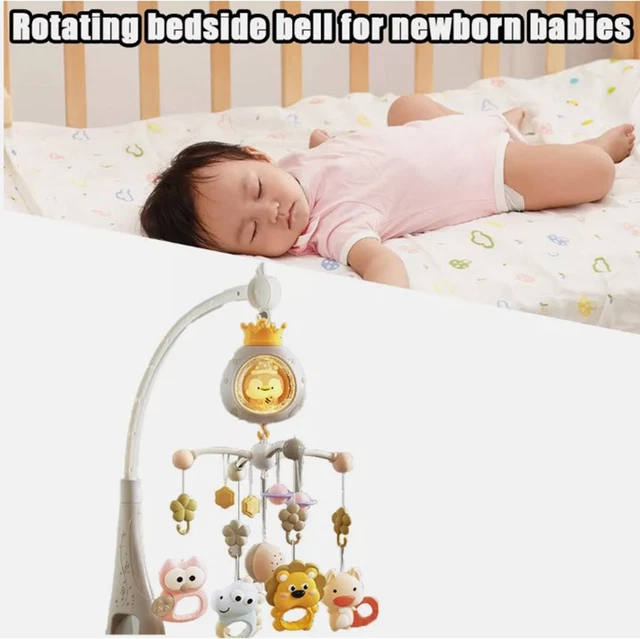 BABY MOBILE HANGING Musical Bed Bell Crib Cot Wind Up Music Box Gift ...