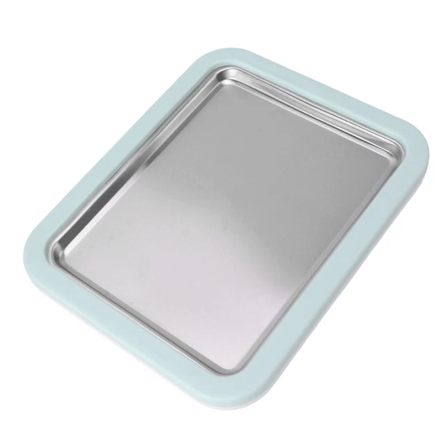 NEW ROLLED ICE Cream Maker Stainless Steel Cold Pan Plate With 2 ...