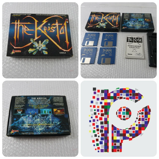 KRISTAL A GAME for the Commodore Amiga Computer tested & working £14.99 ...