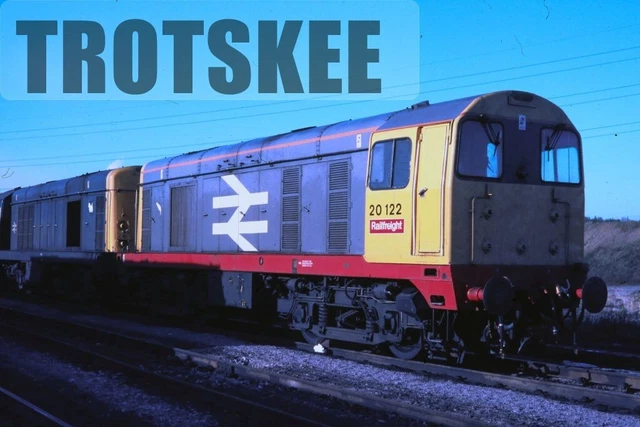 35MM COLOUR SLIDE BR British Railways Diesel Loco 20122 Class 20 1986 ...