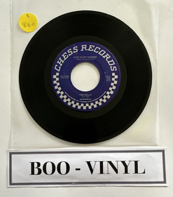 THE DELLS - Stay In My Corner ~ 7” Soul Funk Record Chess Records US ...