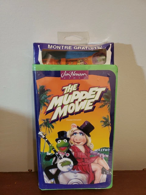 SEALED THE MUPPET Movie VHS 1993 Jim Henson Video clam shell [FRENCH ...