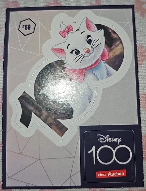 STICKER/AUTOCOLLANT DISNEY MARIE #69 100 Ans Auchan Neuf Fr EUR 1,90 ...