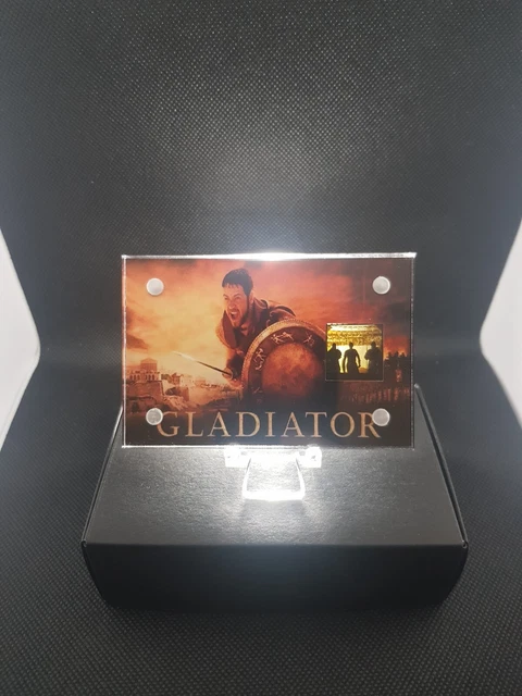 RARE GLADIATOR: THE Colosseum - 35mm Film Cell Encased in Stylish ...