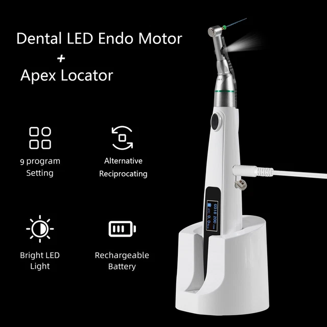 WIRELESS DENTAL LED Endo Motor w/ Built in Apex Locator Root Canal Treatment UK £165.00 ...