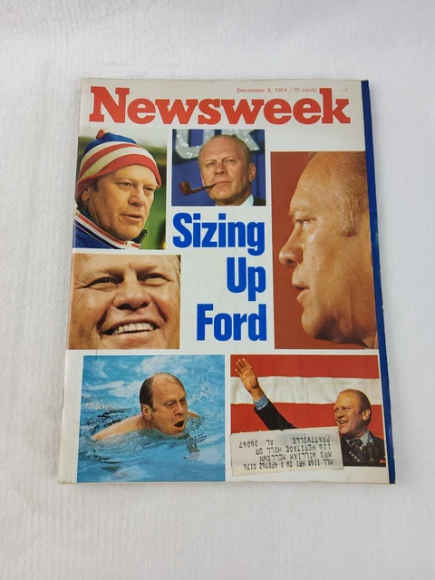 NEWSWEEK MAGAZINE DECEMBER 9 1974 Gerald Ford President Vintage 70s £7. ...