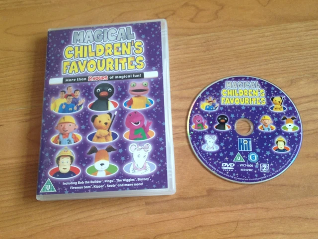FUNTASTIC CHILDREN'S FAVOURITES DVD - Thomas/Pingu/Rubbadubbers/Wiggles ...