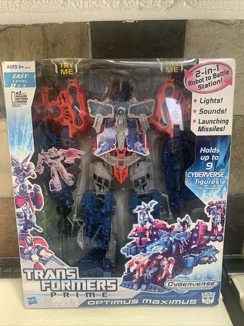 OPTIMUS MAXIMUS TRANSFORMERS Prime Cyberverse Brand New £34.99 ...