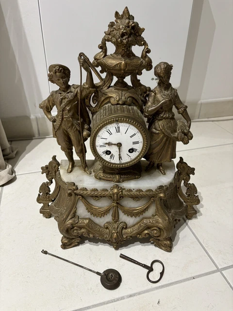 PENDULE ANCIENNE EN Regule EUR 26,00 - PicClick FR