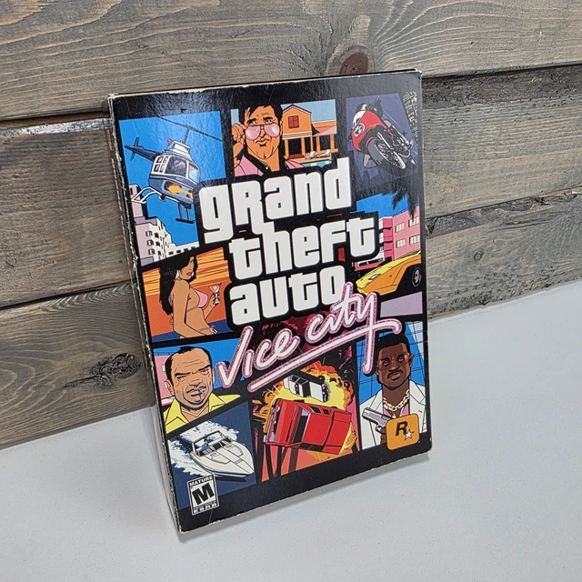 GTA GRAND THEFT Auto Vice City PC Big Box $39.99 - PicClick CA