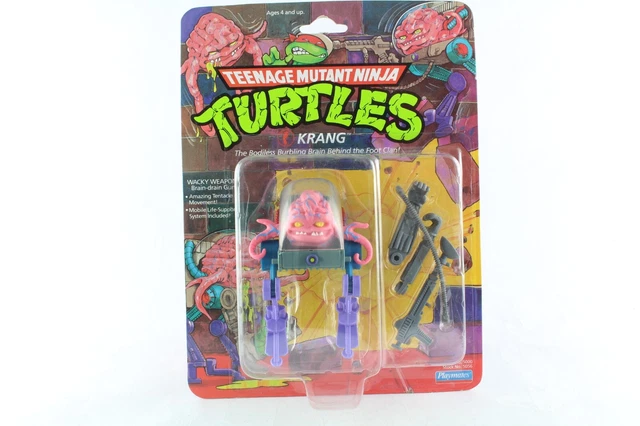 TEENAGE MUTANT HERO Ninja Turtles Krang TMNT MOSC New 14 Back £199.99 ...