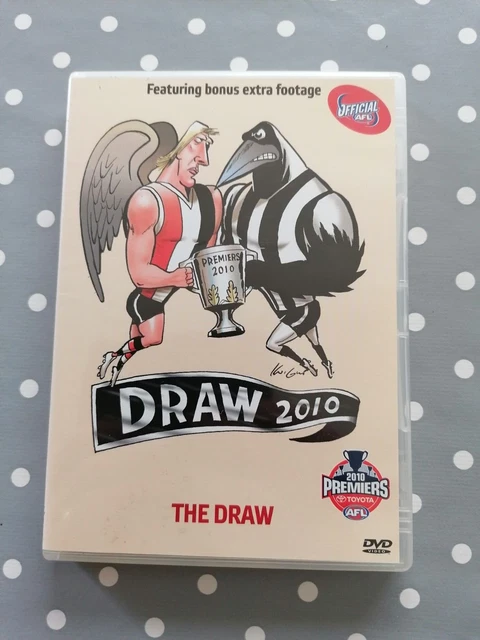 2010 AFL GRAND Final Dvd- The Draw Australian Rules Aussie Rules EUR 3 ...