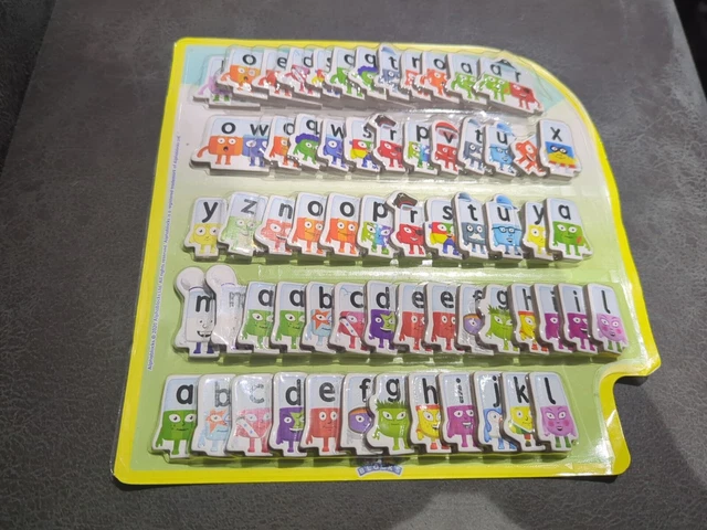 CBEEBIES ALPHABLOCKS LETTER Tiles to support Phonics Learning Letter ...