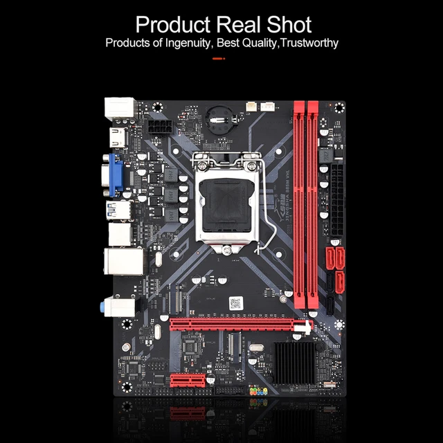 B85M VHL MOTHERBOARD LGA 1150 Support 2*DDR3 USB3.0 SATA3 NVME WIFI ...