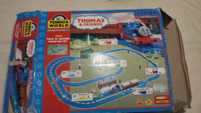 TOMICA 4709 TOMY Train Thomas Talk N Action Magic Ride Set 4709 £49.99 ...