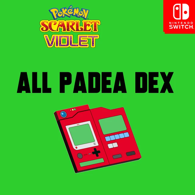 ALL NEW PALDEA POKEDEX SHINY 6IV Pokemon scarlet and purple £105.60 ...