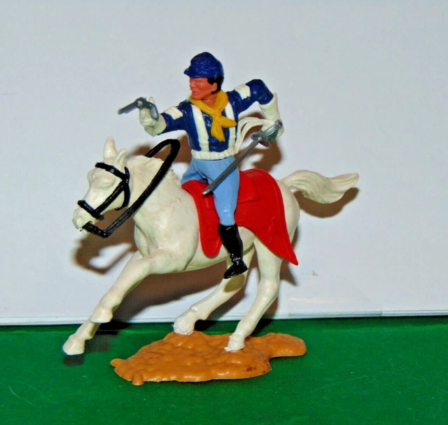 RARE TIMPO 7TH CAVALRY / UNION MOUNTED SERGEANT WITH SABRE PISTOL ...