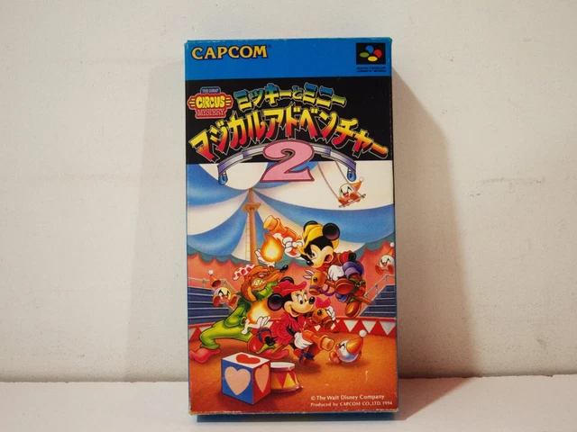 MICKEY TO MINNIE Magical Adventure 2 Quest Nintendo Super Famicom SFC ...
